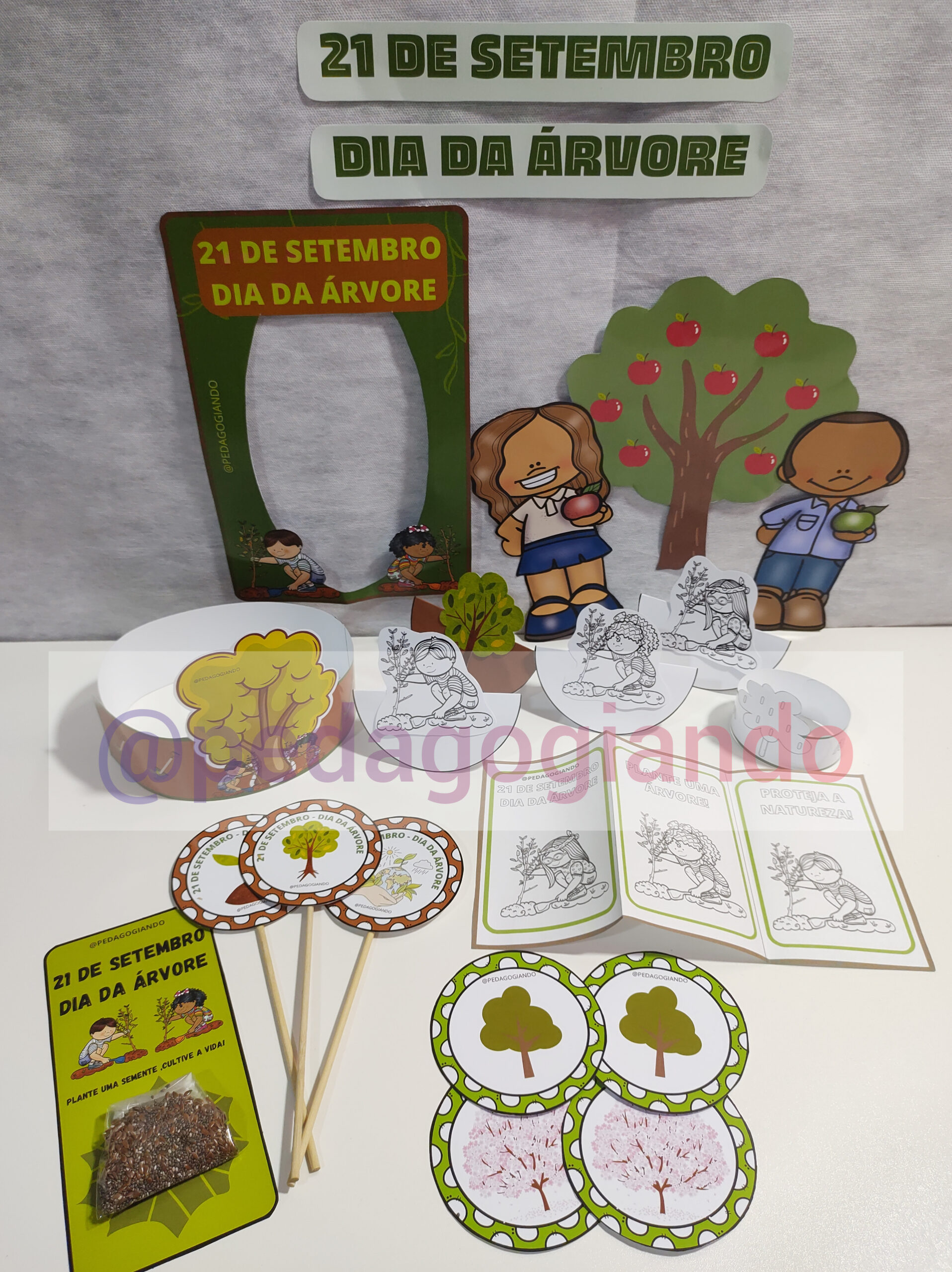 Mini kit dia da árvore – Lojinha do Professor