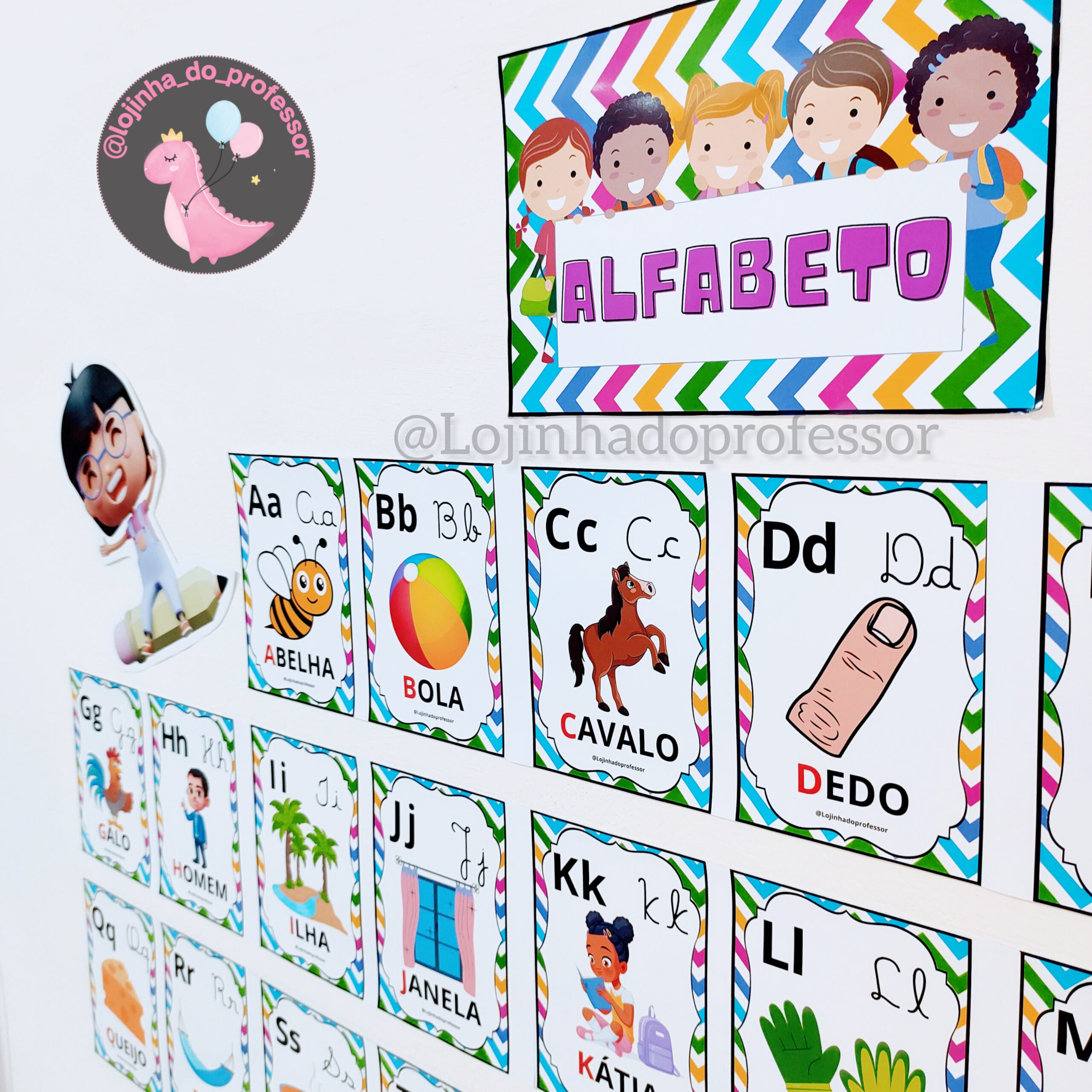 Alfabeto de parede – Lojinha do professor