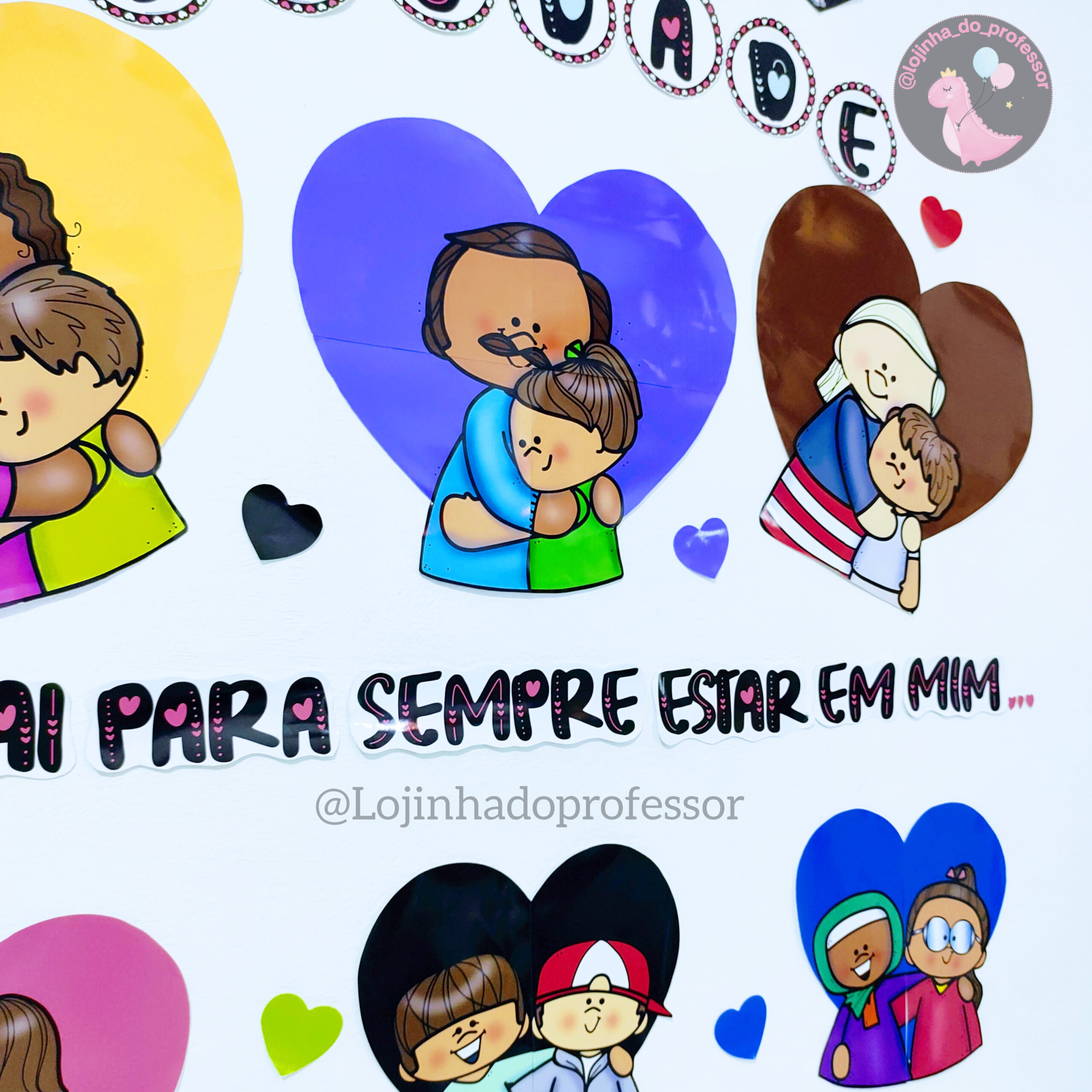Aula da saudade- painel – Lojinha do professor