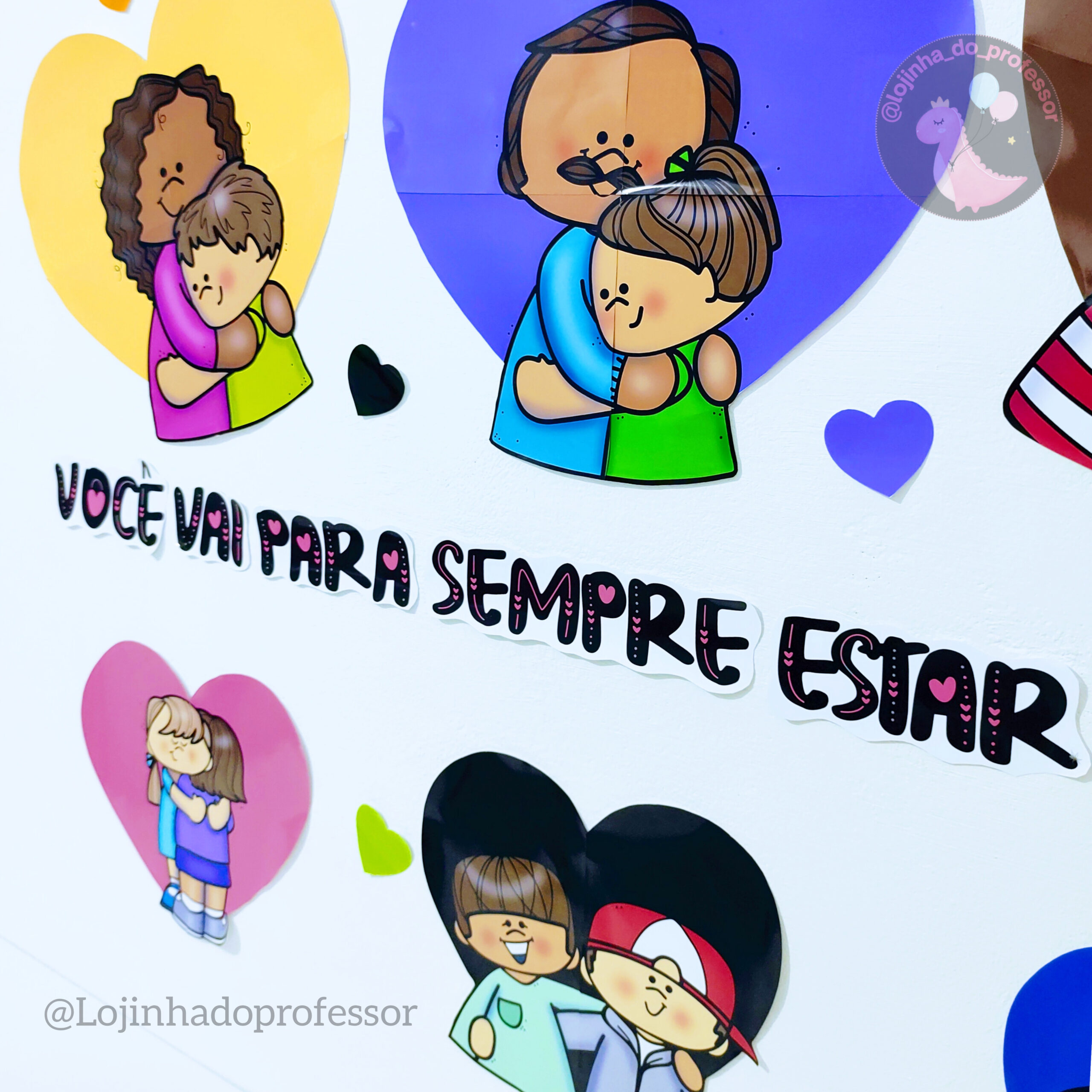 Aula da saudade- painel – Lojinha do professor