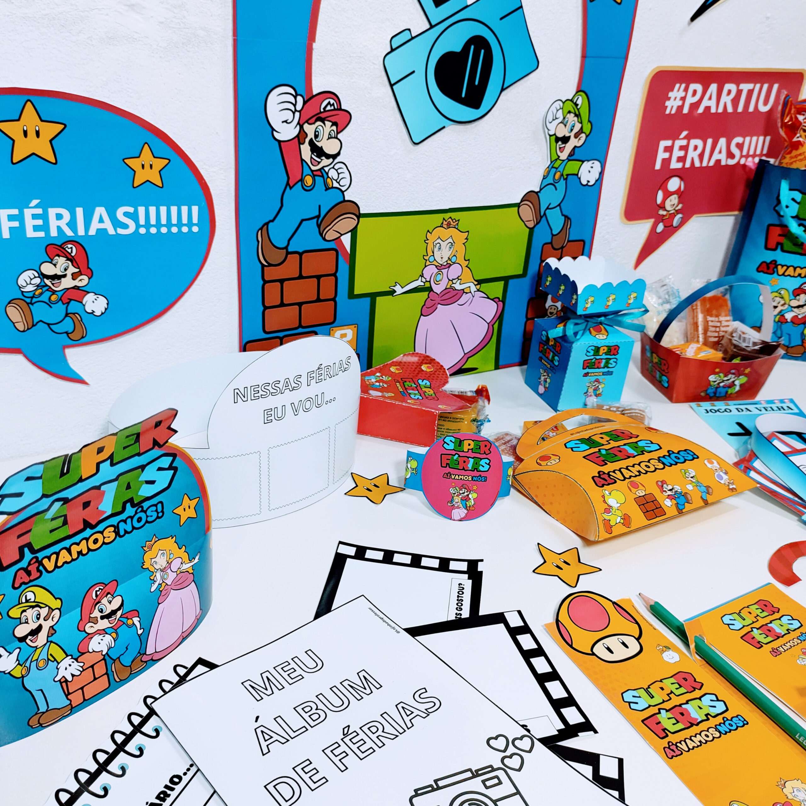 SUPER FÉRIAS MÁRIO-KIT – Lojinha do professor