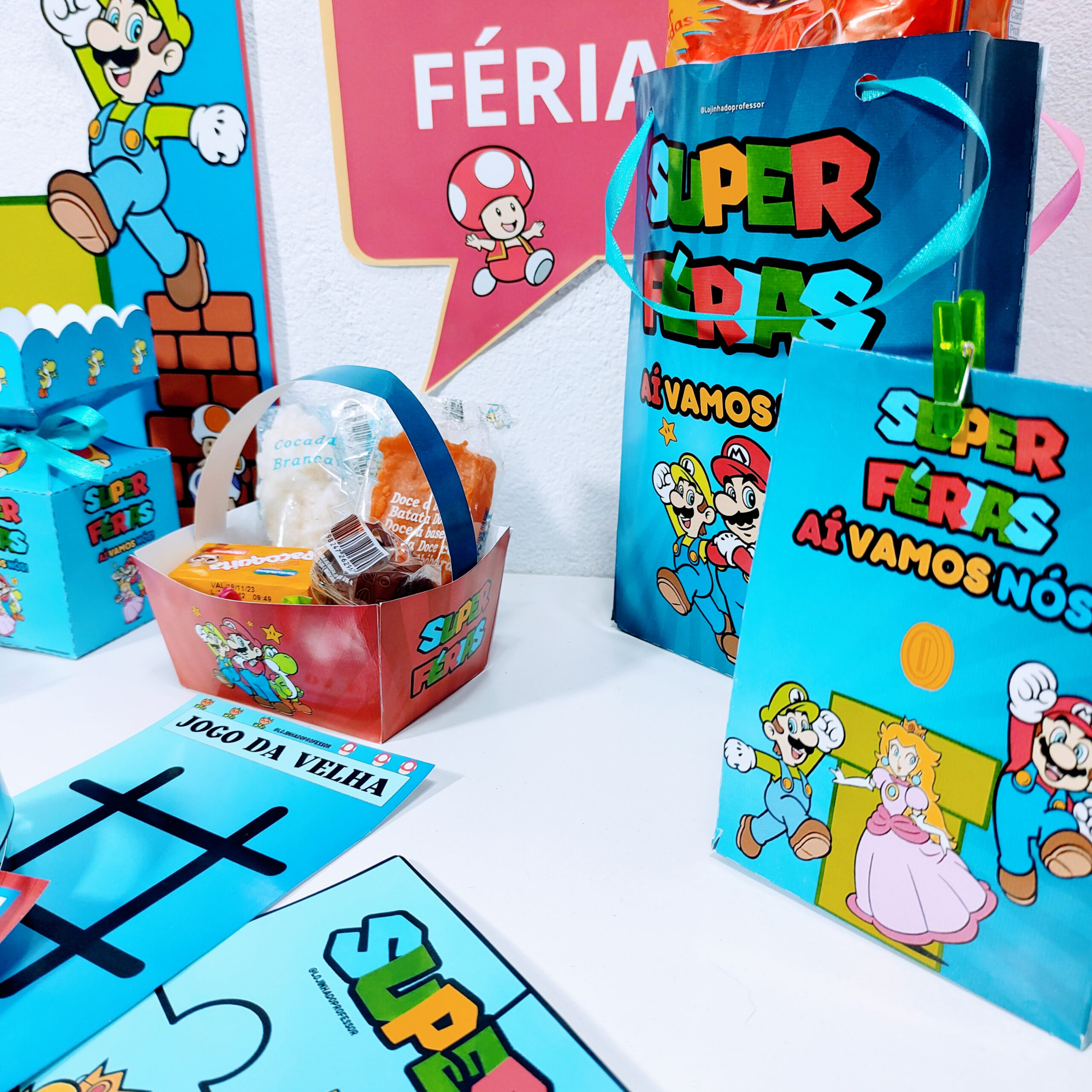 SUPER FÉRIAS MÁRIO-KIT – Lojinha do professor