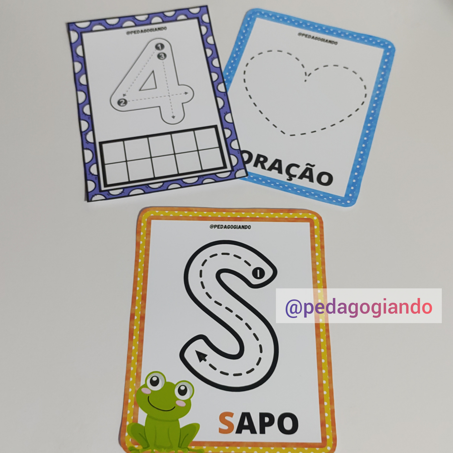 Kit tracejado-1 – Lojinha do professor