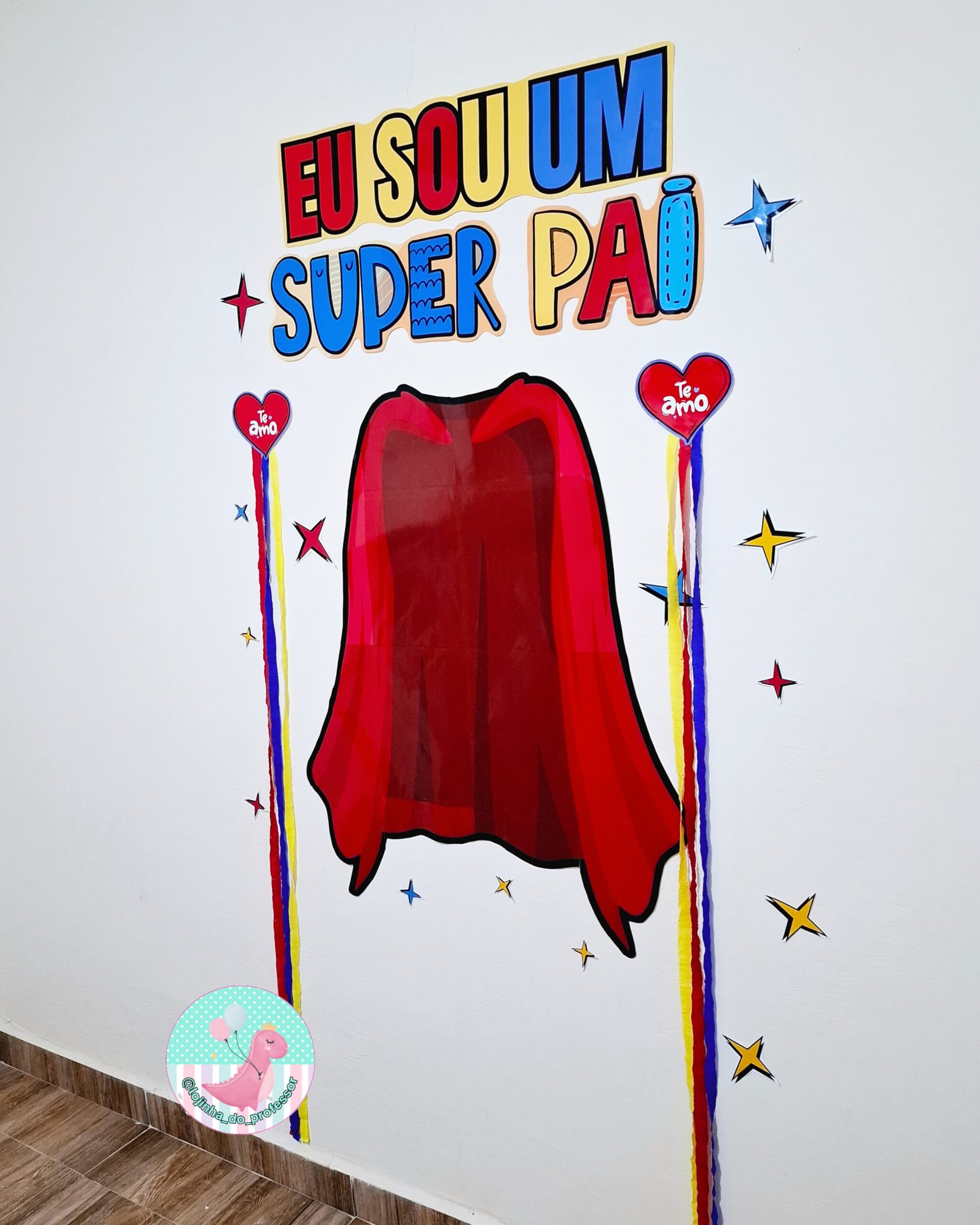 Capa para foto- Super pai – Lojinha do professor