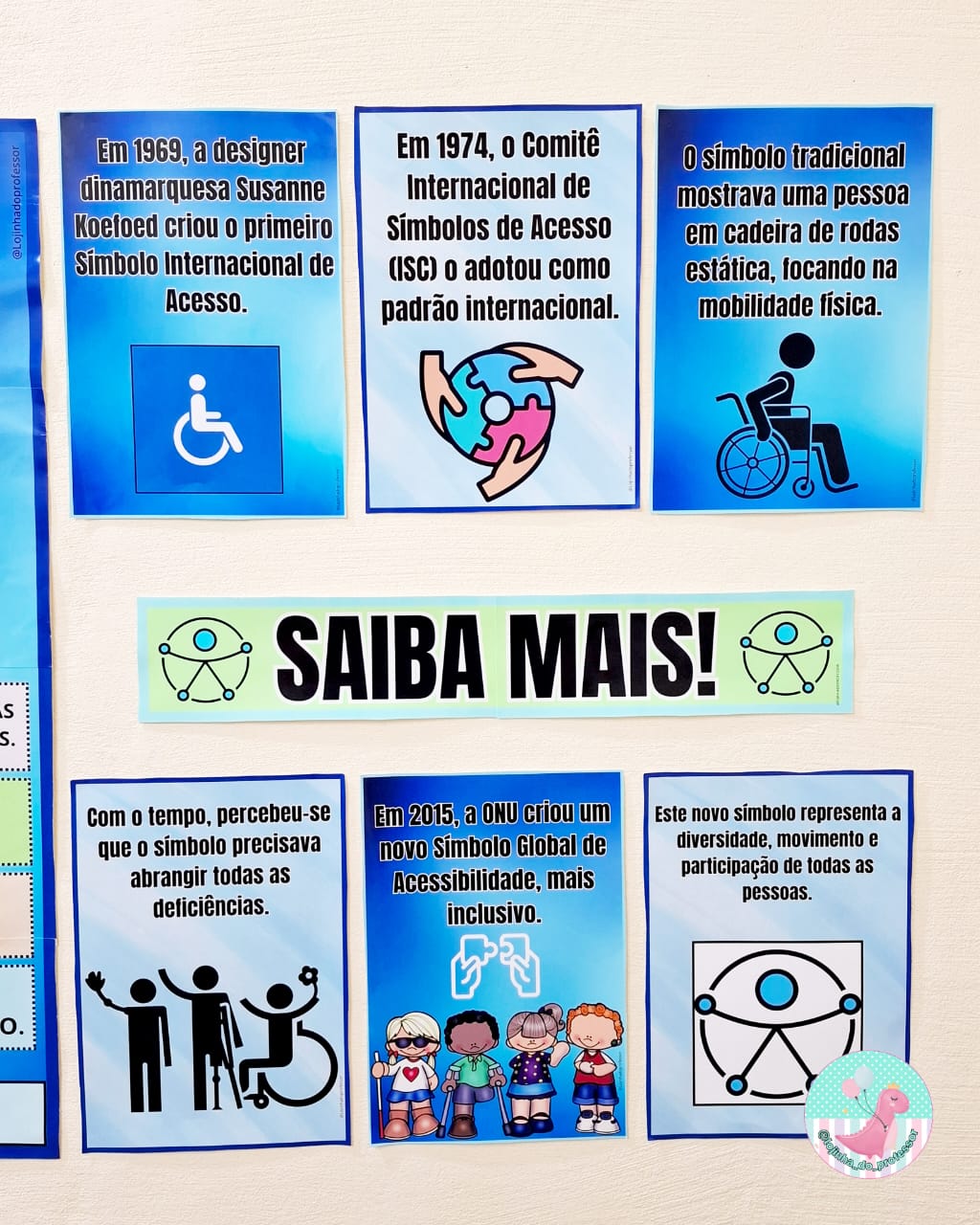 Novo Símbolo de Acessibilidade-Painel – Lojinha do Professor
