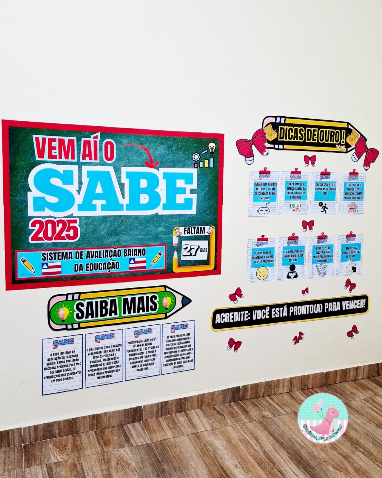 SABE 2025-Painel Completo – Lojinha do Professor