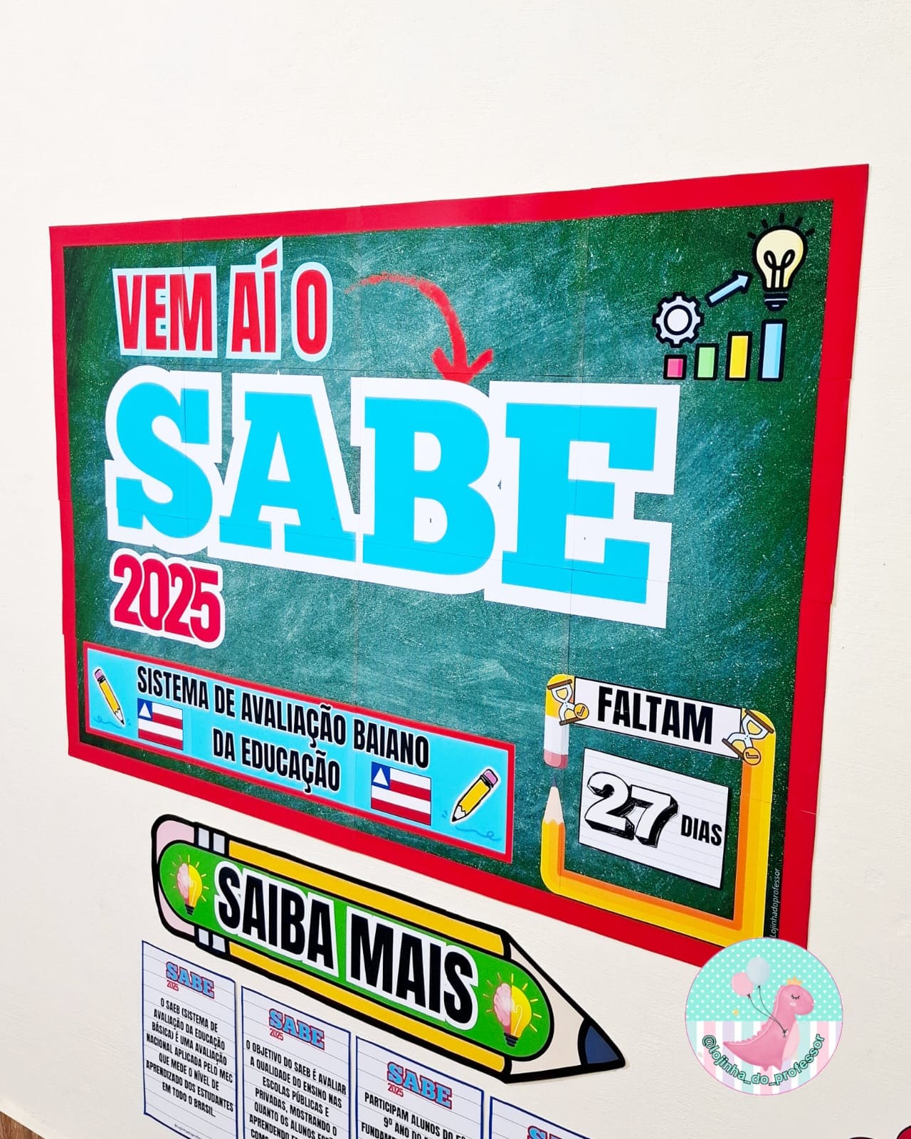 SABE 2025-Painel Completo – Lojinha do Professor