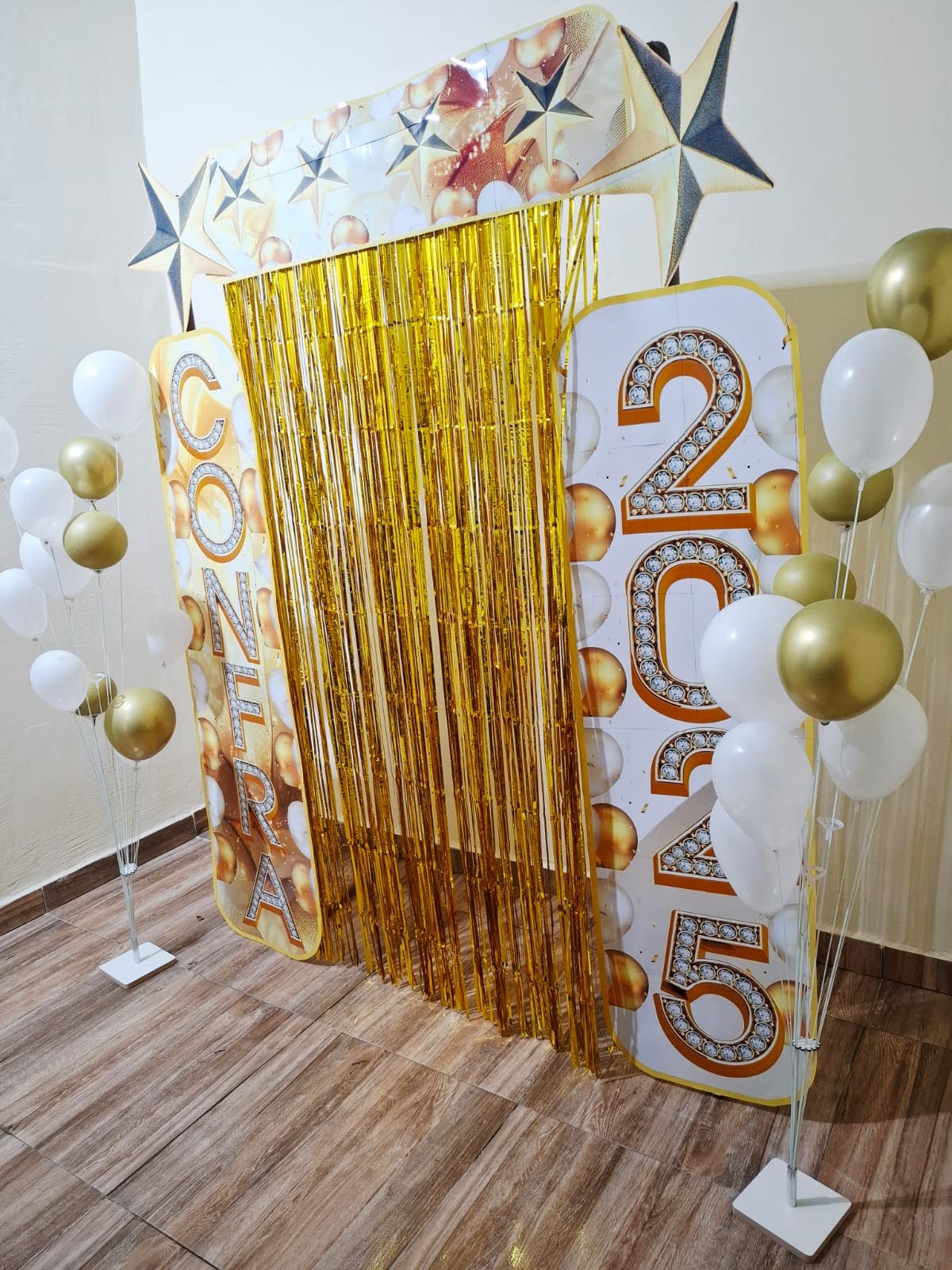 Portal Confraternização-Confra 2025 dourado – Lojinha do professor